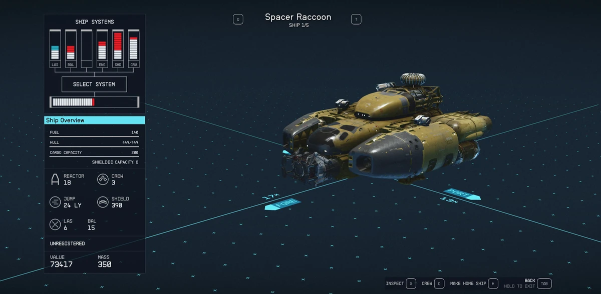 Spacer Raccoon | Starfield Wiki | Fandom