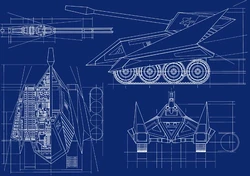 Damnation Alley Landmaster Blueprints