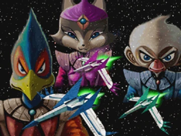 Star Fox Falco Super