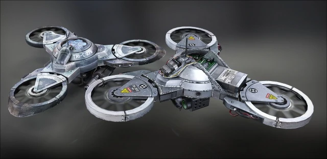 Drone volant tri-rotor | Stargate Zone Wikia | Fandom