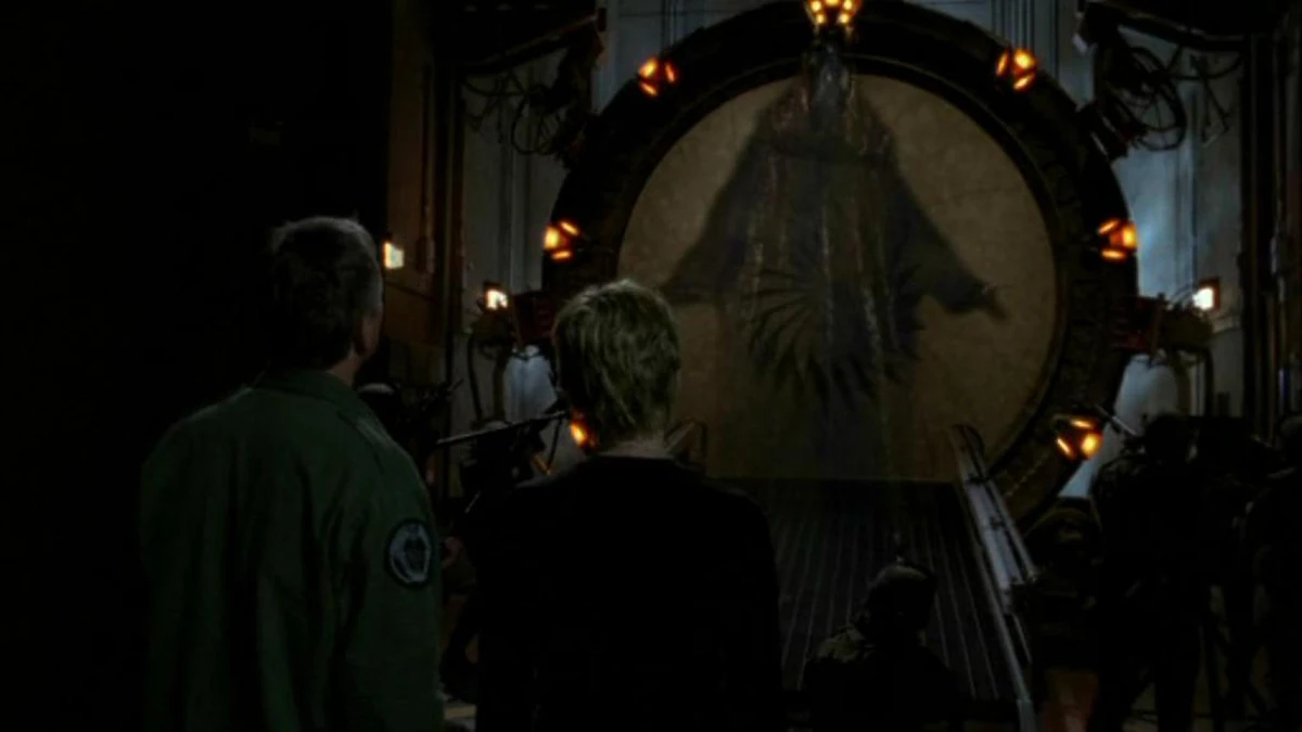 Anubis' attack on the Stargate | SGCommand | Fandom