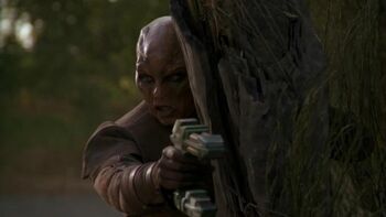 Serrakin pistol | SGCommand | Fandom