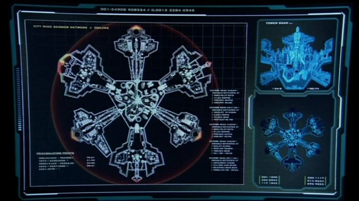 Stargate Atlantis City Schematics