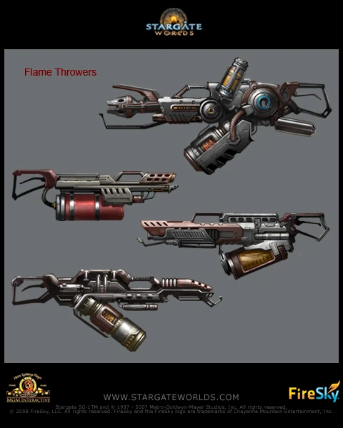 Flamethrower | Star Gate Worlds MMO Wiki | Fandom