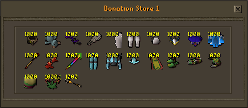 Donation Store 1 & 2 | StargazePS Wiki | Fandom