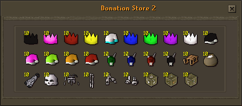 Donation Store 1 & 2 | StargazePS Wiki | Fandom
