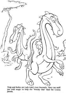 Rufus and Twig | Princess Gwenevere and the Jewel Riders Wiki | Fandom