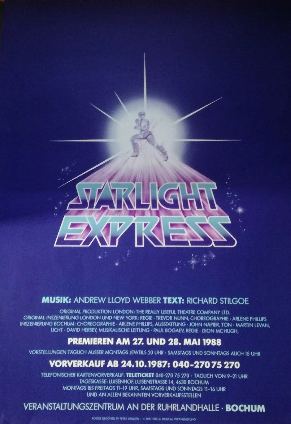 1988 Bochum production | Starlight Express the Musical Wiki | Fandom