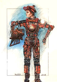 Rusty the Steam Engine | Starlight Express the Musical Wiki | Fandom