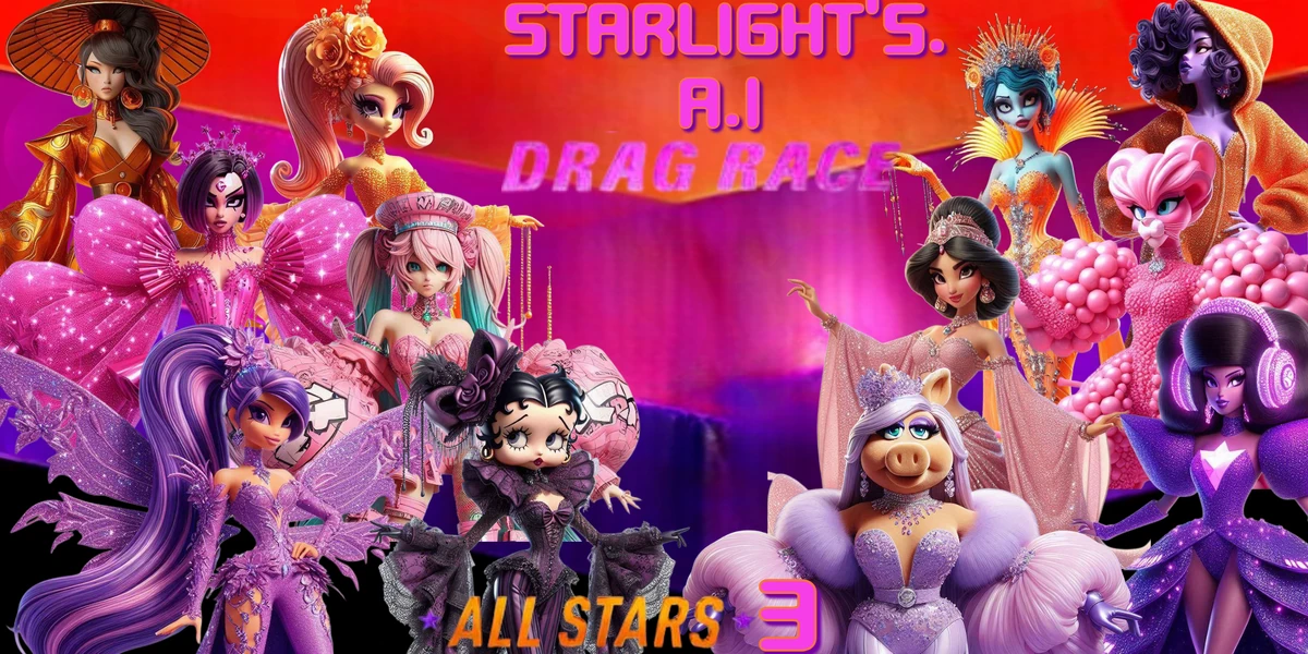 Starlight's AI Drag Race: All Stars (Season 3) | Starlight's AI Drag ...