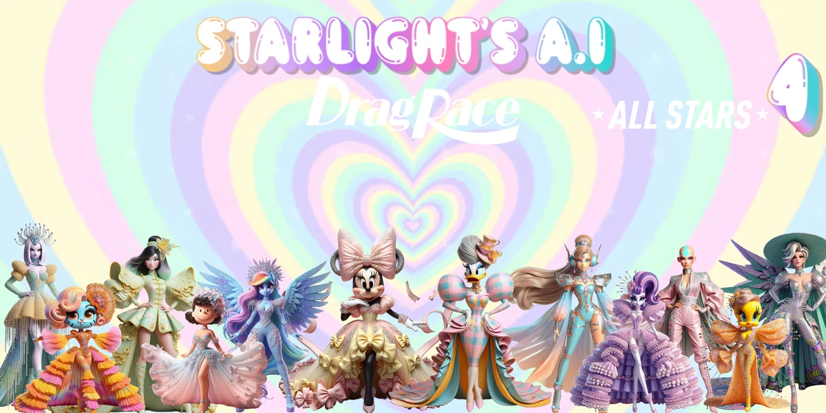Starlight's AI Drag Race: All Stars (Season 4) | Starlight's AI Drag ...