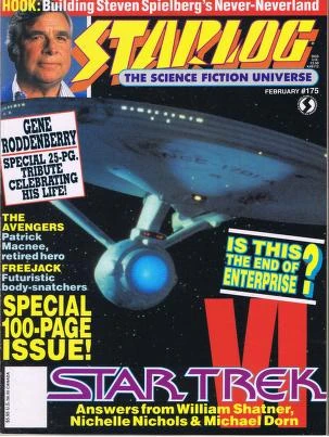Starlog Issue 175 | Starlog Wiki | Fandom