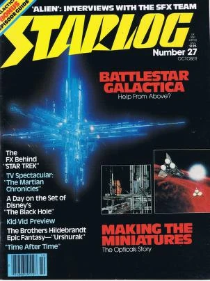 Starlog Issue 27 | Starlog Wiki | Fandom