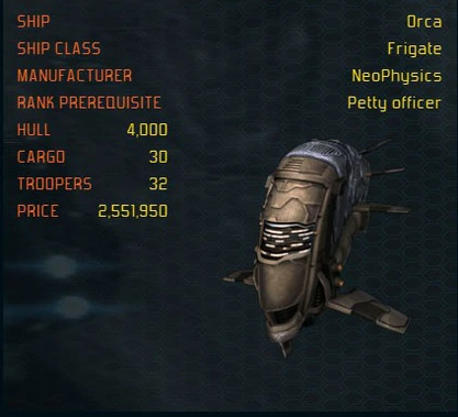 Orca | Starpoint Gemini 2 Wiki | Fandom