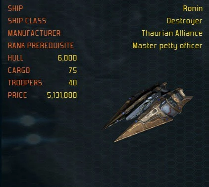 Ronin | Starpoint Gemini 2 Wiki | Fandom