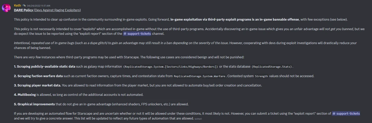 Exploit Consequences | Starscape Wiki | Fandom
