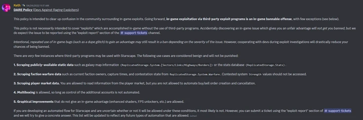 Exploit Consequences | Starscape Wiki | Fandom