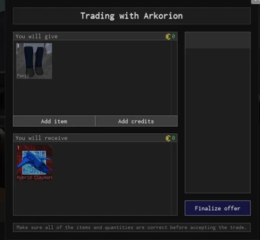 Trading | Starscape Wiki | Fandom