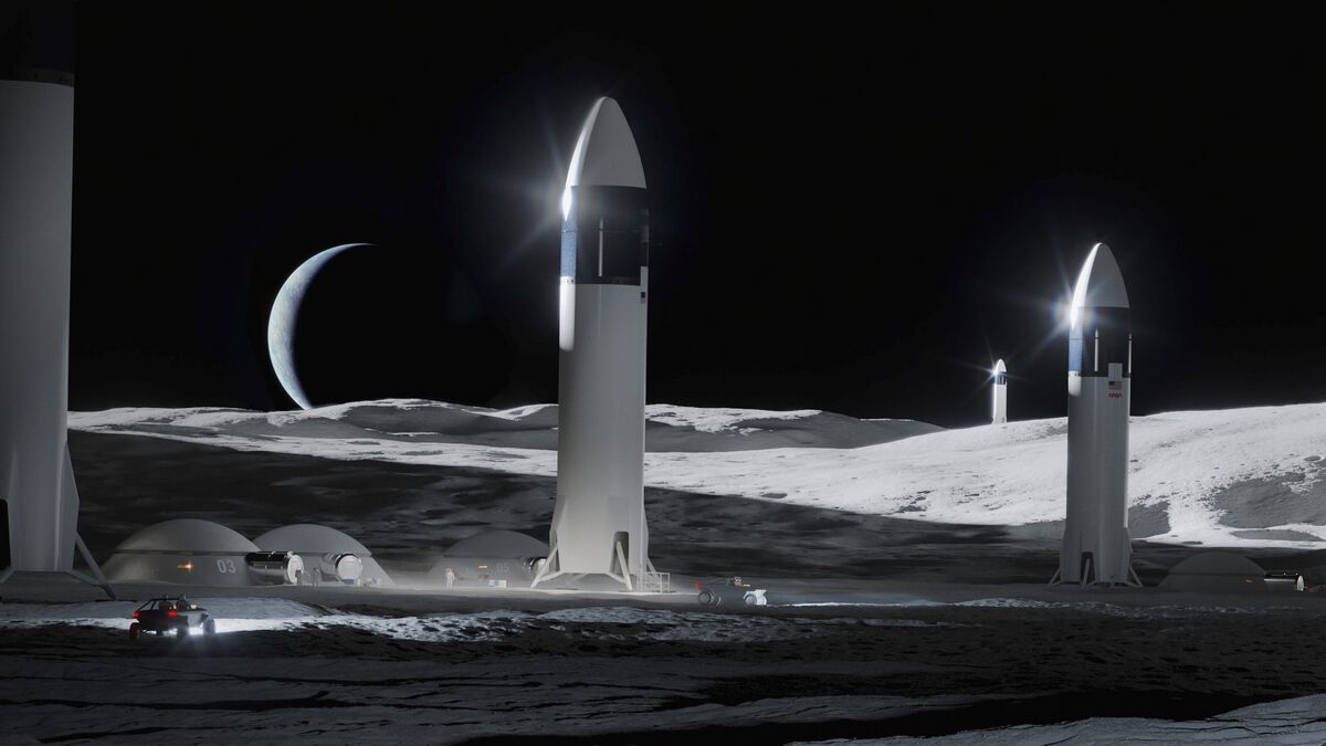 Spacex Moonbase Alpha Starship Spacex Wiki Fandom