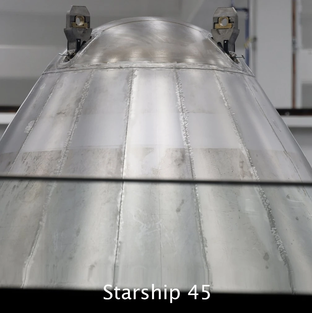 Ship 45 (S45) | Starship SpaceX Wiki | Fandom