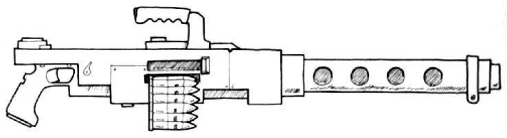 M51 Heavy Machine Gun | Starship Troopers: Evolution Wiki | Fandom