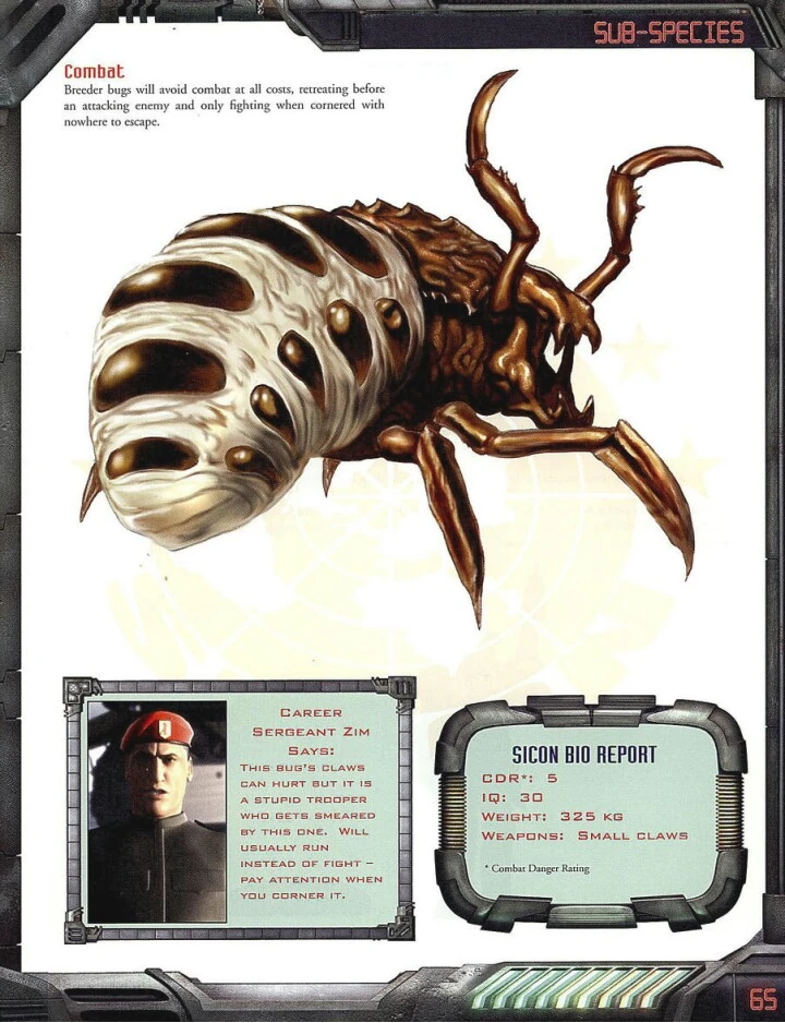 Breeder Bug | Starship Troopers Wiki | Fandom