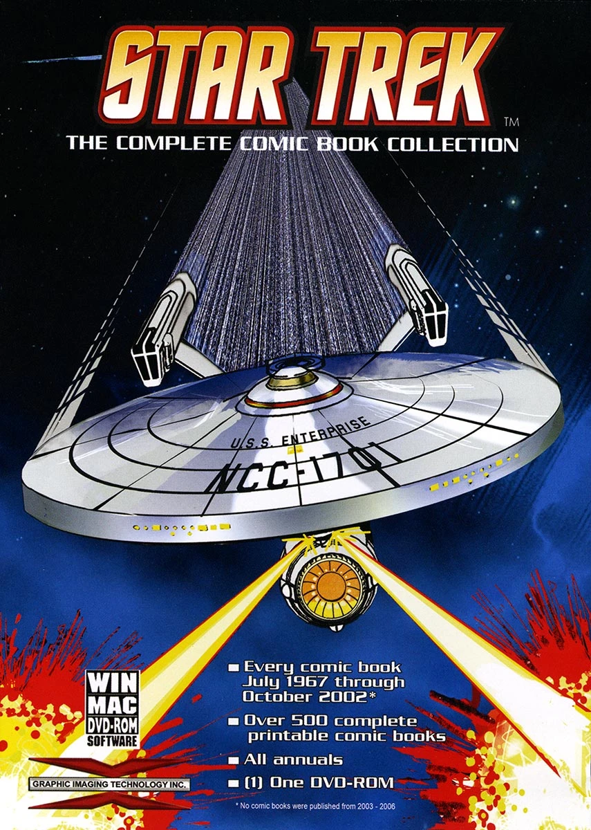 The Complete Comic Book Collection | Memory Beta, non-canon Star Trek ...
