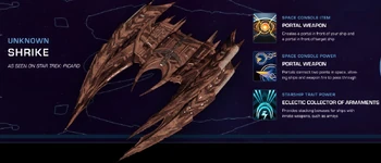 Shrike class (juggernaut) | Memory Beta, non-canon Star Trek Wiki | Fandom