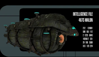 Malon cruiser | Memory Beta, non-canon Star Trek Wiki | Fandom