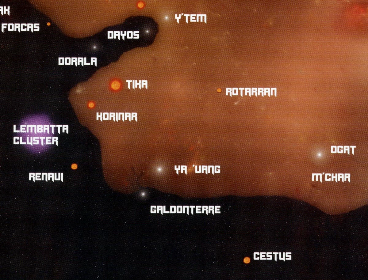 Klingon Empire Map Qo'noS | Memory Beta, Non Canon Star Trek Wiki