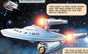 USS Federation (prototype) | Memory Beta, non-canon Star Trek Wiki | Fandom