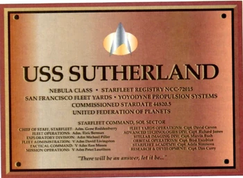 USS Sutherland (NCC-72015) | Memory Beta, non-canon Star Trek Wiki | Fandom