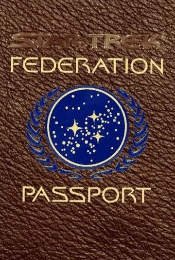 United Federation Of Planets Passport Cover