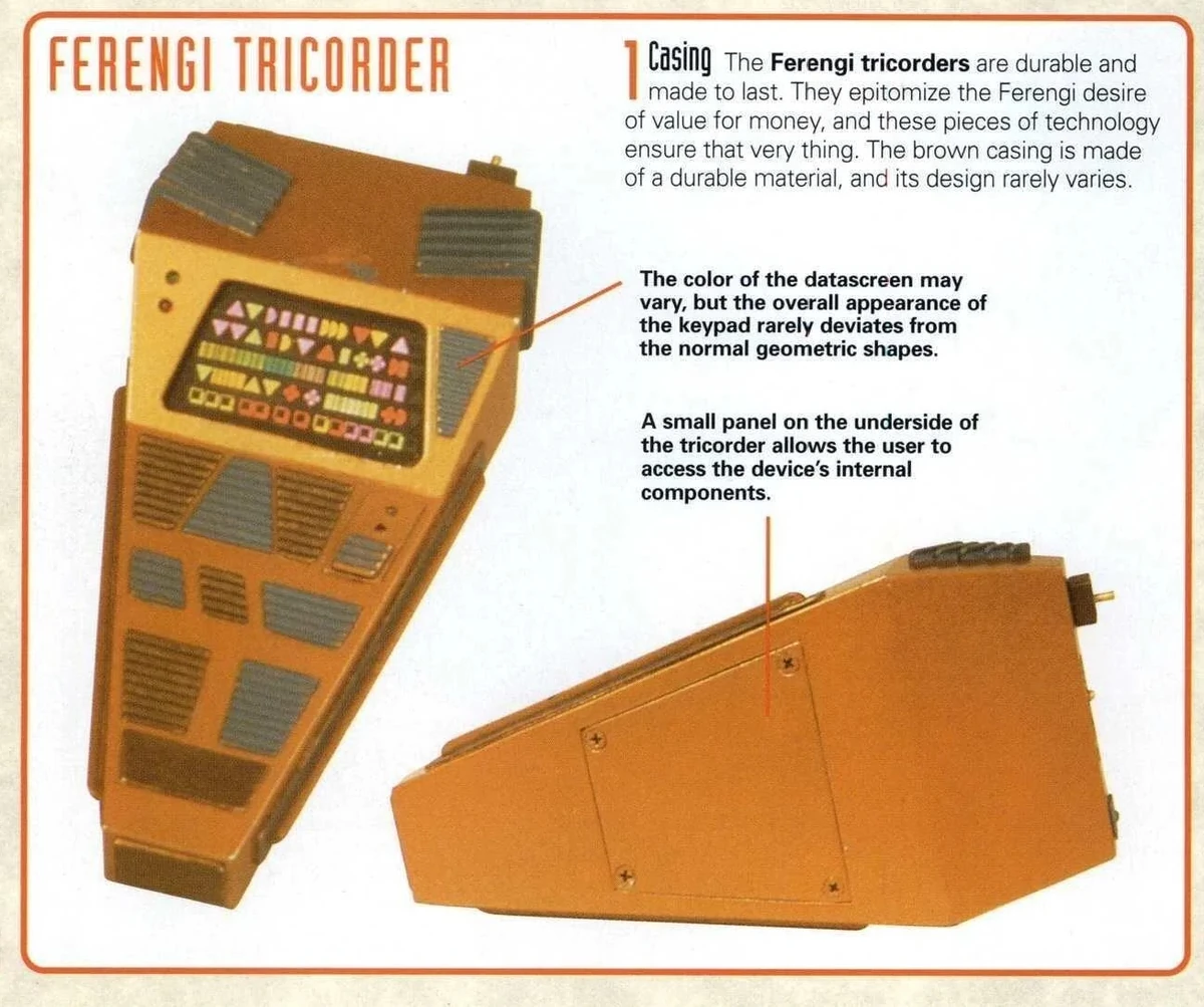 Ferengi tricorder | Memory Beta, non-canon Star Trek Wiki | Fandom