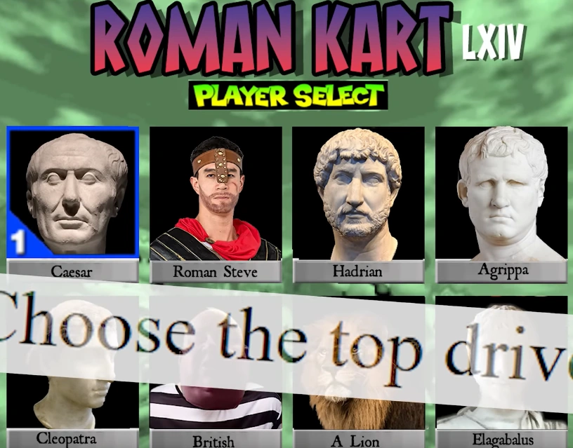 Roman Kart LXIV | StarvHarv Fan Wiki | Fandom