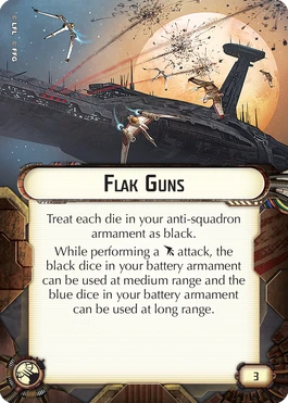 Flak Guns | Star Wars: Armada Wiki | Fandom