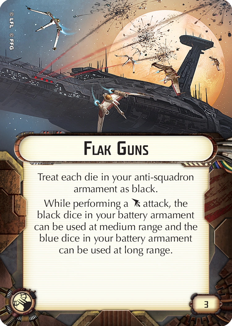 Flak Guns | Star Wars: Armada Wiki | Fandom