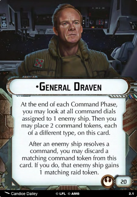 General Draven (Commander) | Star Wars: Armada Wiki | Fandom