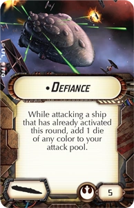 Defiance | Star Wars: Armada Wiki | Fandom