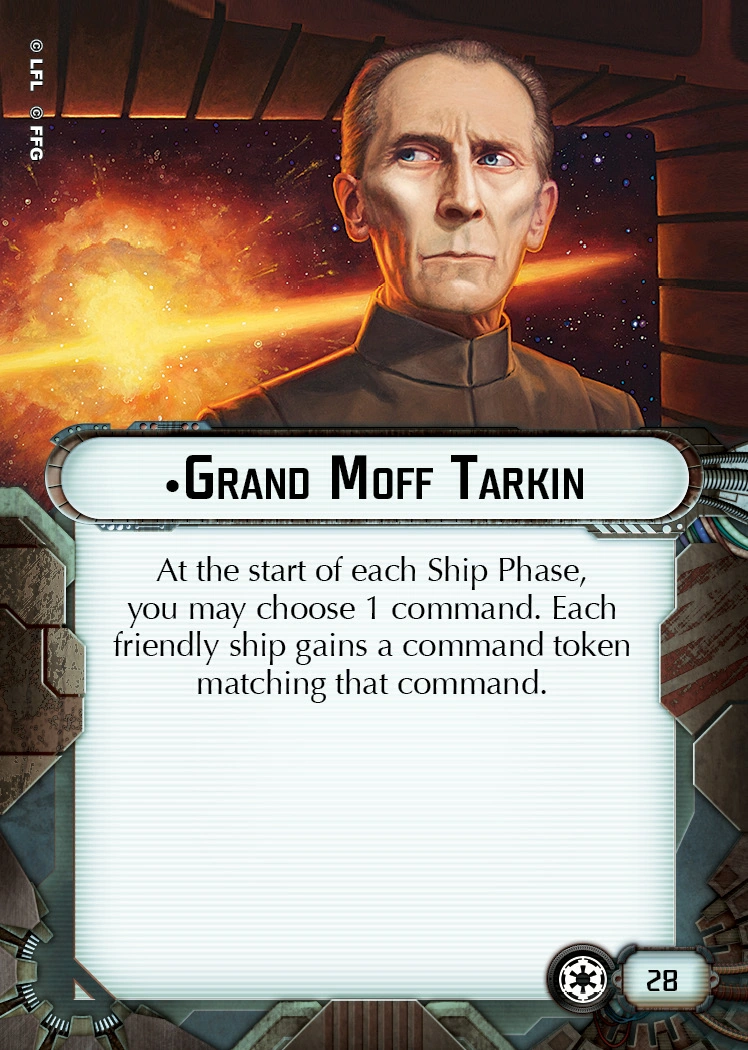 Grand Moff Tarkin | Star Wars: Armada Wiki | Fandom