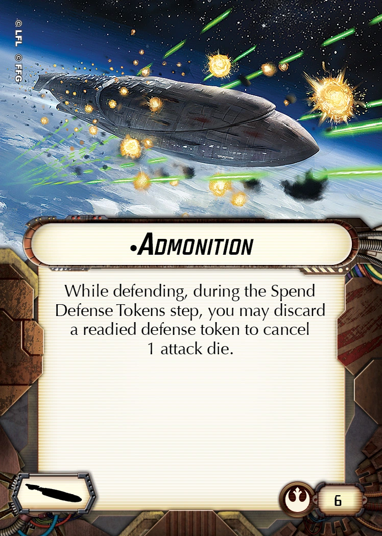 Admonition | Star Wars: Armada Wiki | Fandom