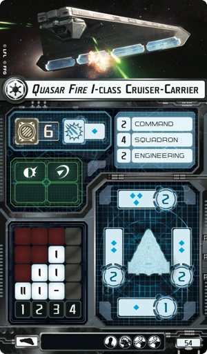 Quasar Fire I-class Cruiser-Carrier | Star Wars: Armada Wiki | Fandom