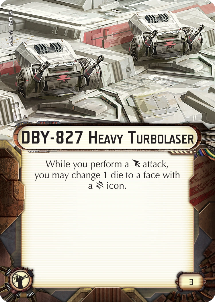 DBY-827 Heavy Turbolaser | Star Wars: Armada Wiki | Fandom
