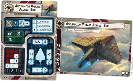 Acclamator II-class Assault Ship | Star Wars: Armada Wiki | Fandom