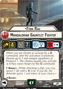 Fen Rau Mandalorian Gauntlet Fighter | Star Wars: Armada Wiki | Fandom