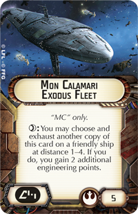Mon Calamari Exodus Fleet | Star Wars: Armada Wiki | Fandom