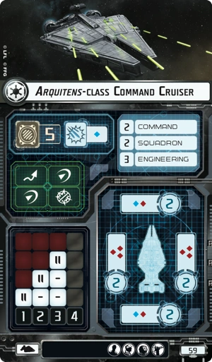 Arquitens-class Command Cruiser | Star Wars: Armada Wiki | Fandom