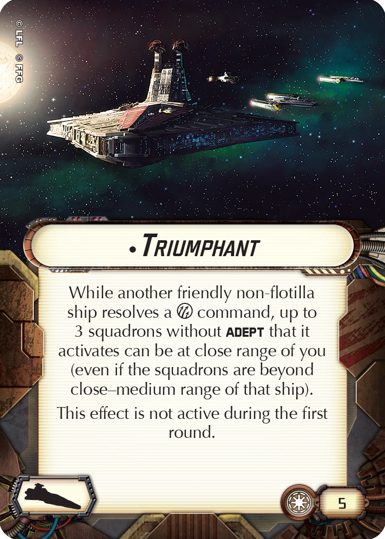 Triumphant | Star Wars: Armada Wiki | Fandom