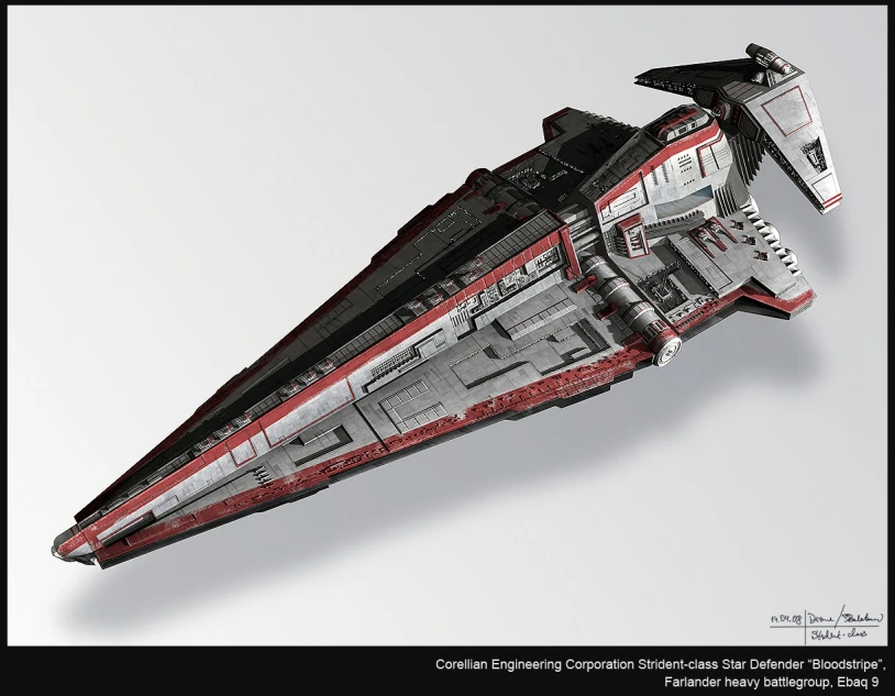 Strident-class Star Defender | Star Wars: Exodus Visual Encyclopedia ...