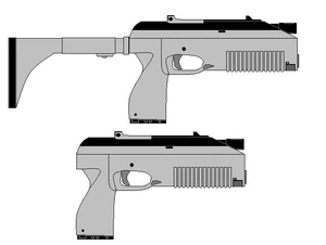 Mandalorian Autoblaster | Star Wars: Exodus Visual Encyclopedia | Fandom